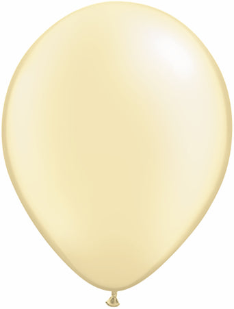 Qualatex Pearl Metallic Ivory Latex Balloons – Bargain Balloons Canada