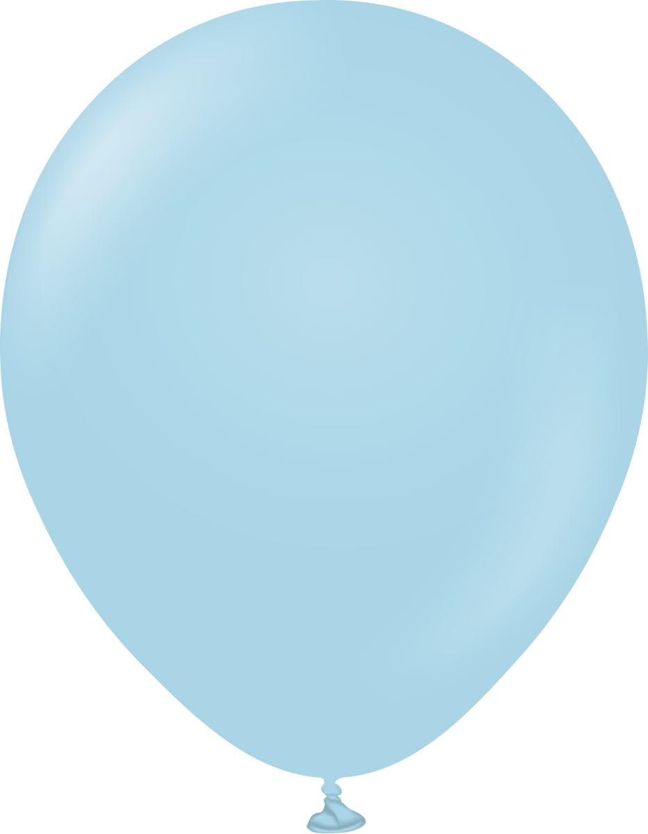 Kalisan Pastel Matte Blue Latex Balloons– Bargain Balloons Canada