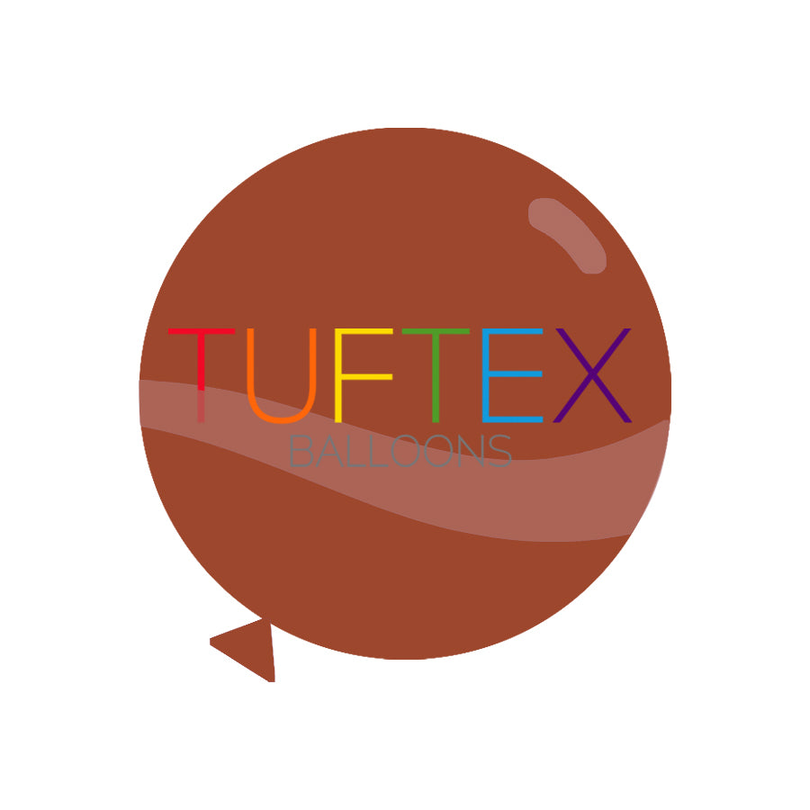 Tuftex Blush and Brown Latex Balloons – Bargain Balloons Canada