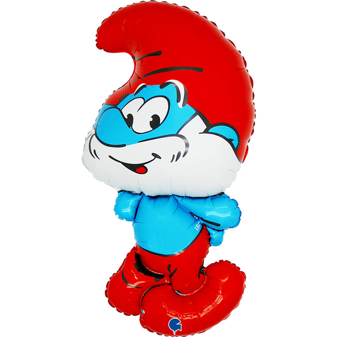 42" Smurfs Grande Puffo (Papa Smurf) Foil Balloon – Bargain Balloons Canada
