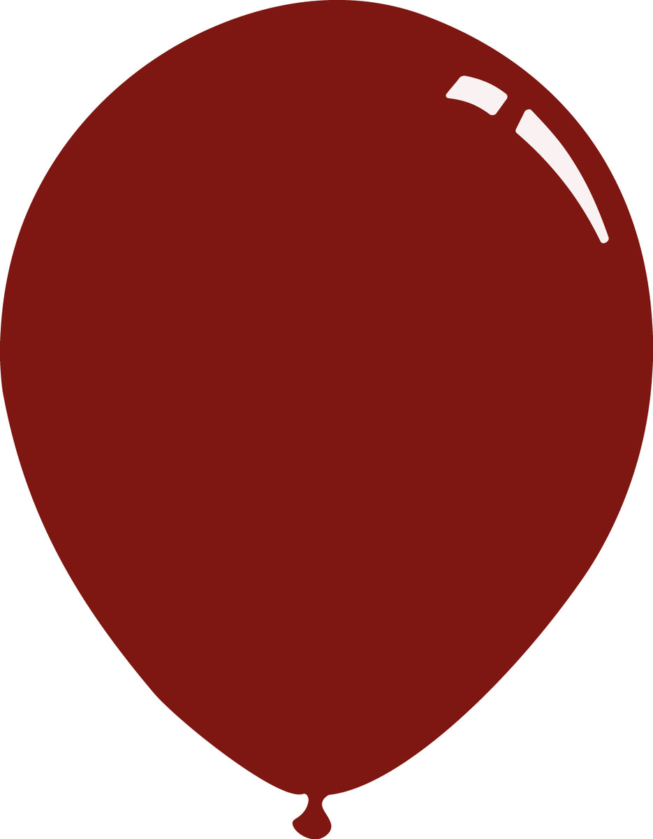 5" Standard Dynasty Red Decomex Latex Balloons (100 Per Bag) – Bargain ...