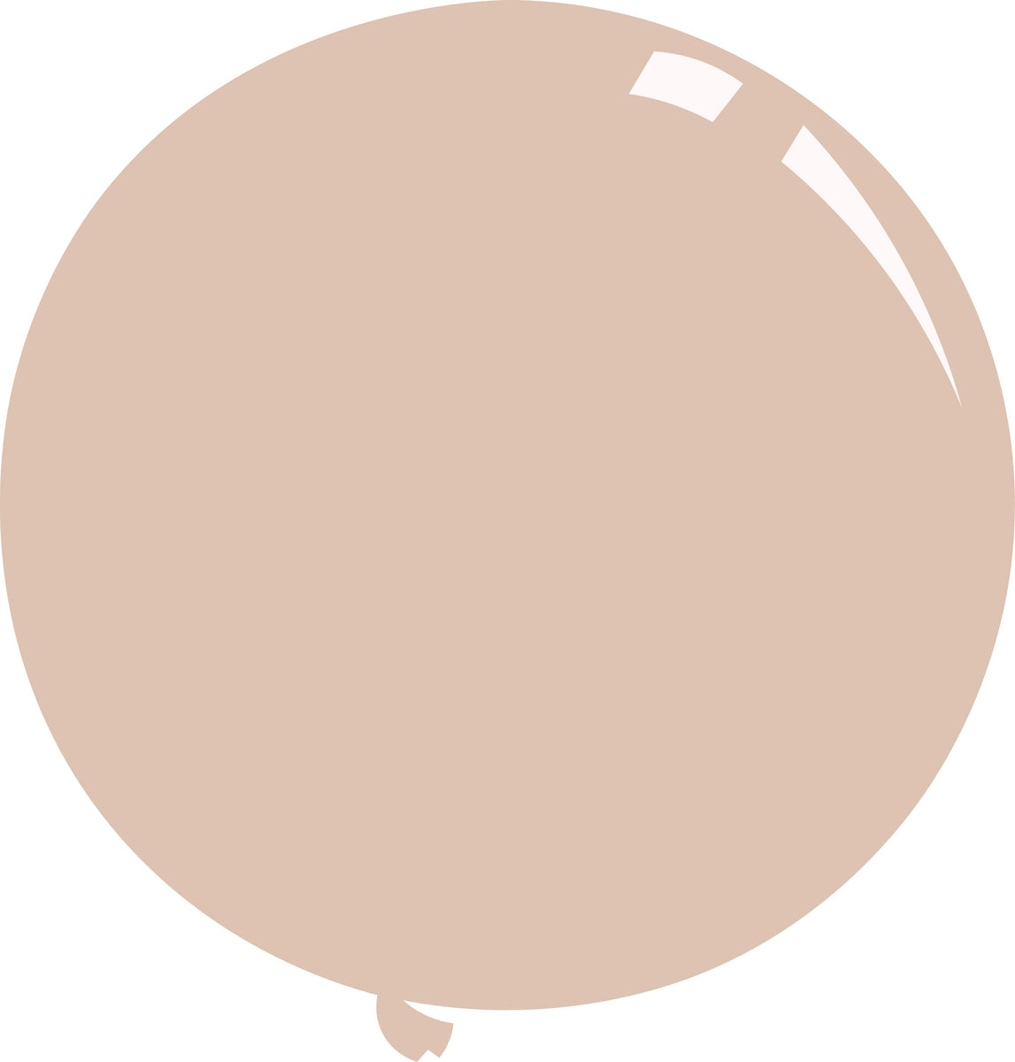 36" Deco Skin Blush ***New Shade*** Decomex Latex Balloons (5 Per Bag ...