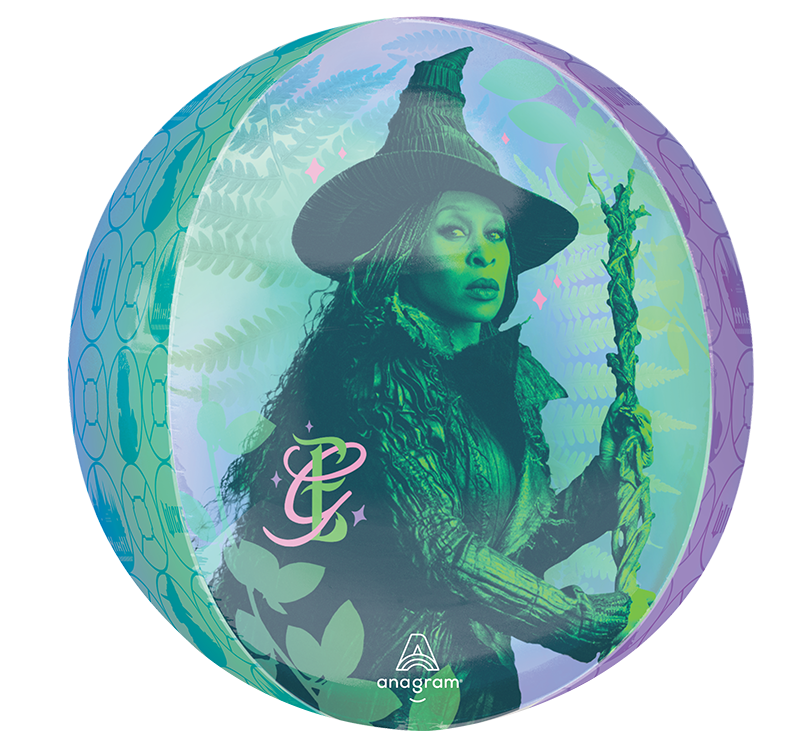 16" Orbz Wicked: For Good Foil Balloon - Magical Party Decor – Bargain ...