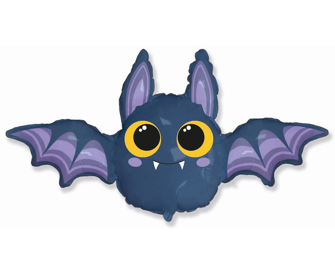 16" Bat Mini Foil Balloon - Halloween Party Decoration – Bargain ...