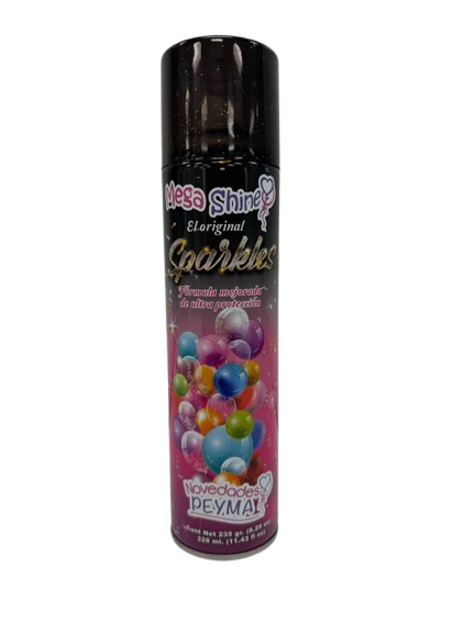Aerosol Peyma Sparkles MegaShine Balloon Shine 325ml – Bargain Balloons ...