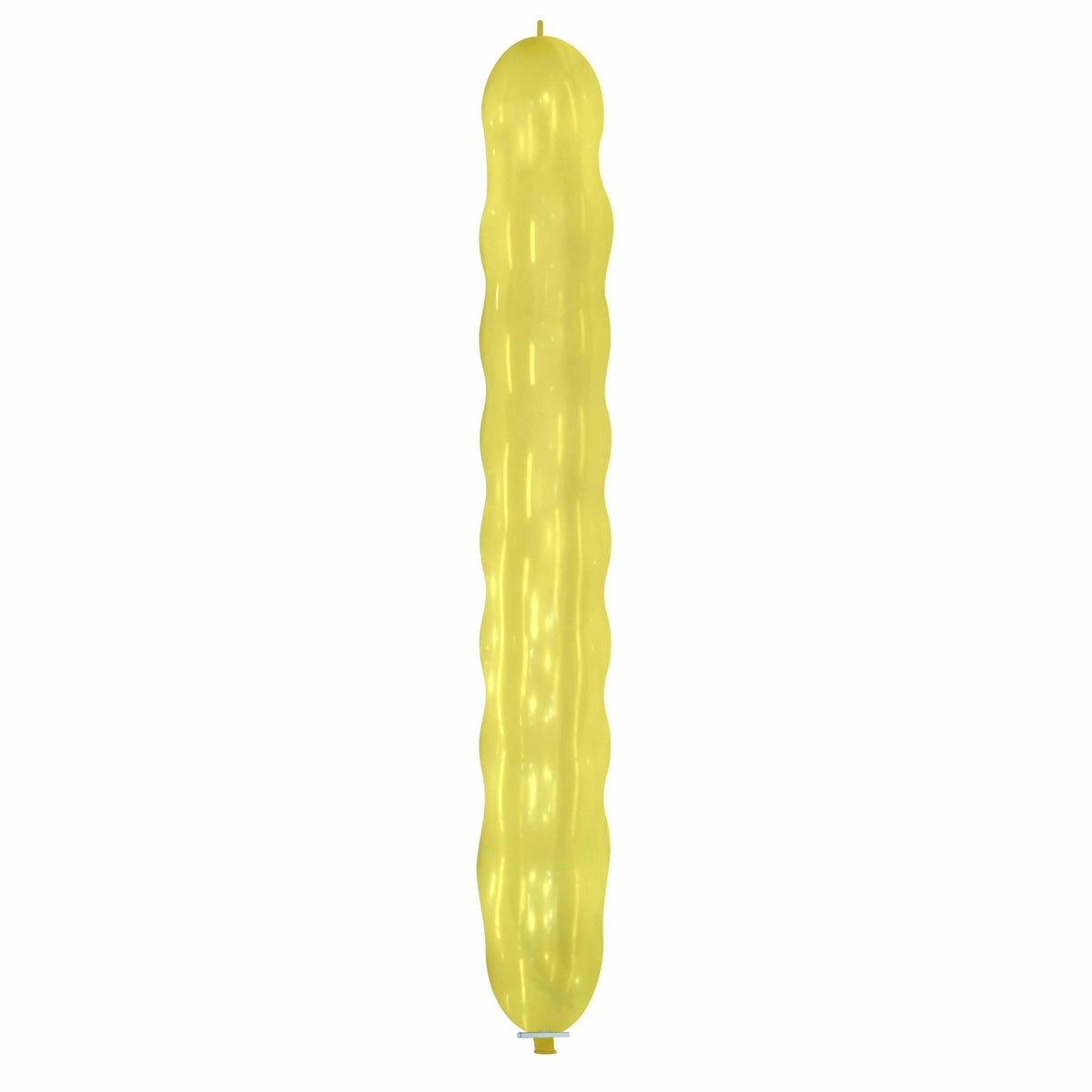 94" Spiral Cattex Brand Crystal Yellow Latex Balloons – Bargain ...