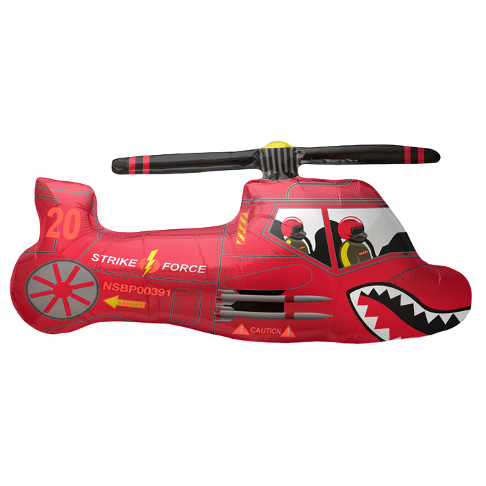 36" Foil Balloon Red Chopper – Bargain Balloons Canada