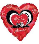 32" Pepe & Penelope Love Balloon – Bargain Balloons Canada
