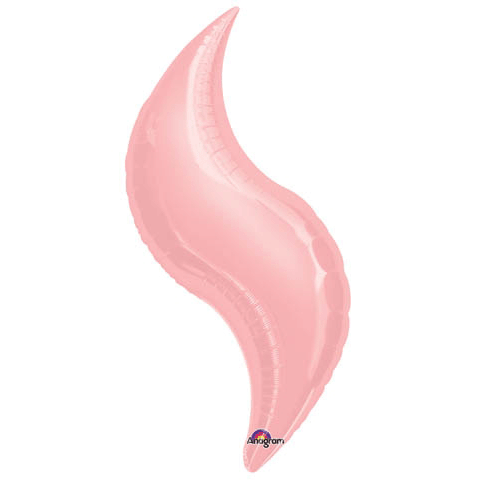 36" SuperShape Pastel Pink Curve Balloon – Bargain Balloons Canada