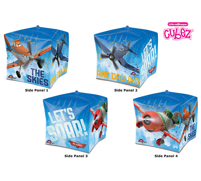 15" Cubez Disney Planes Balloon Packaged – Bargain Balloons Canada