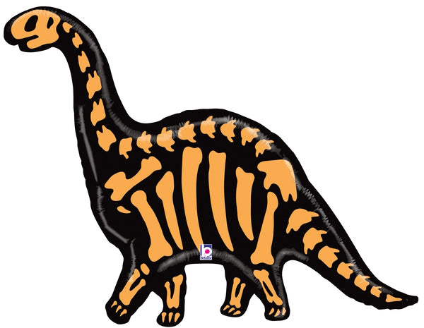 50" Foil Brontosaurus Dinosaur Foil Balloon – Bargain Balloons Canada