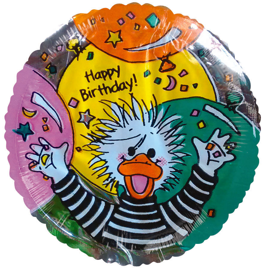 2" Airfill Only Suzy Zoo Happy Birthday Balloon – Bargain Balloons Canada