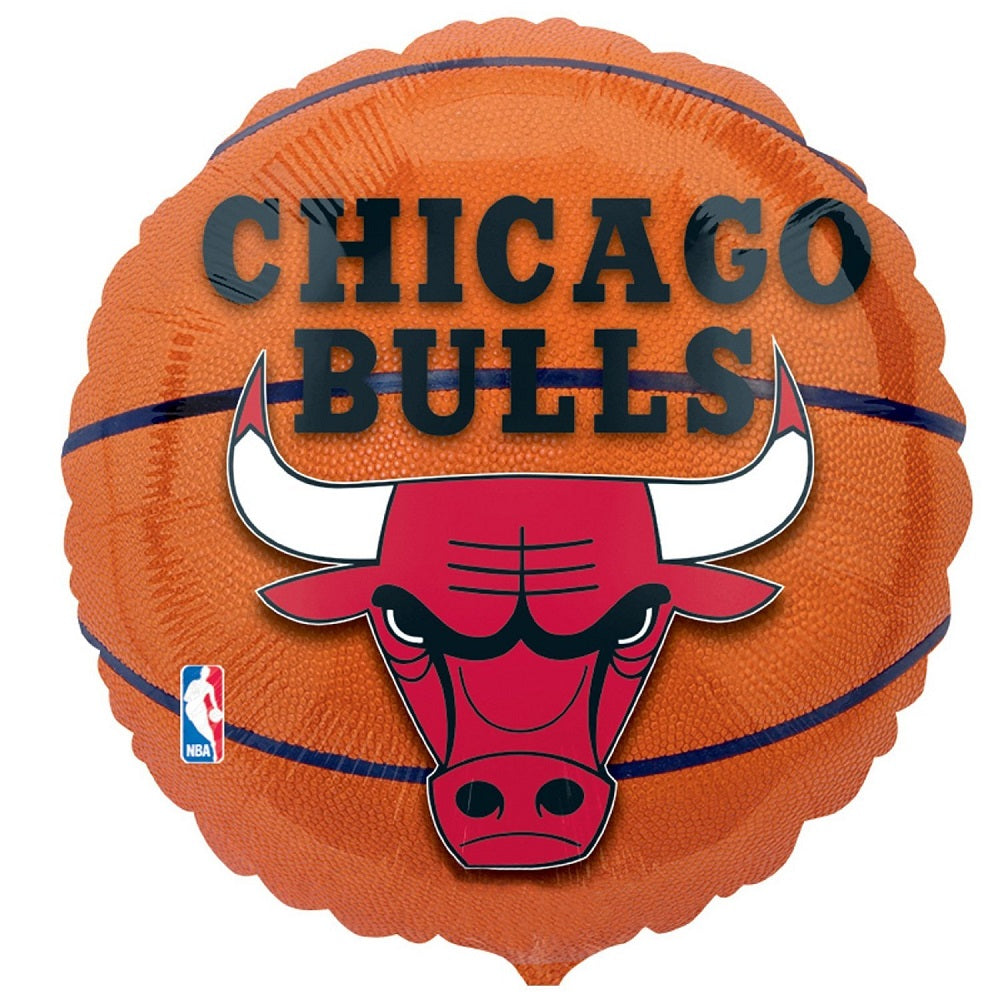 18" NBA Chicago Bulls Basketball Balloon – Bargain Balloons Canada