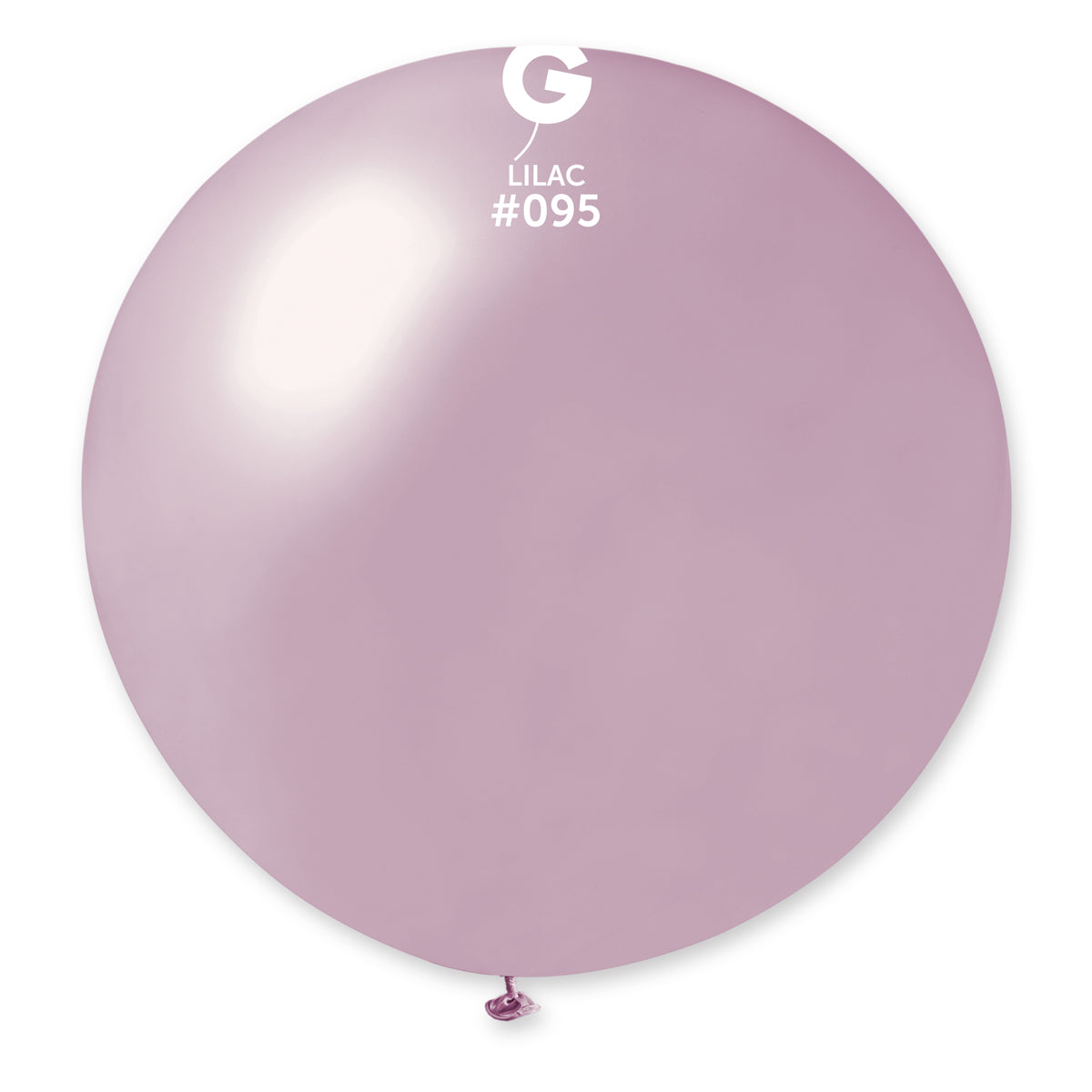 31" Gemar Latex Balloons (Pack of 1) Giant Metallic Lilac – Bargain ...