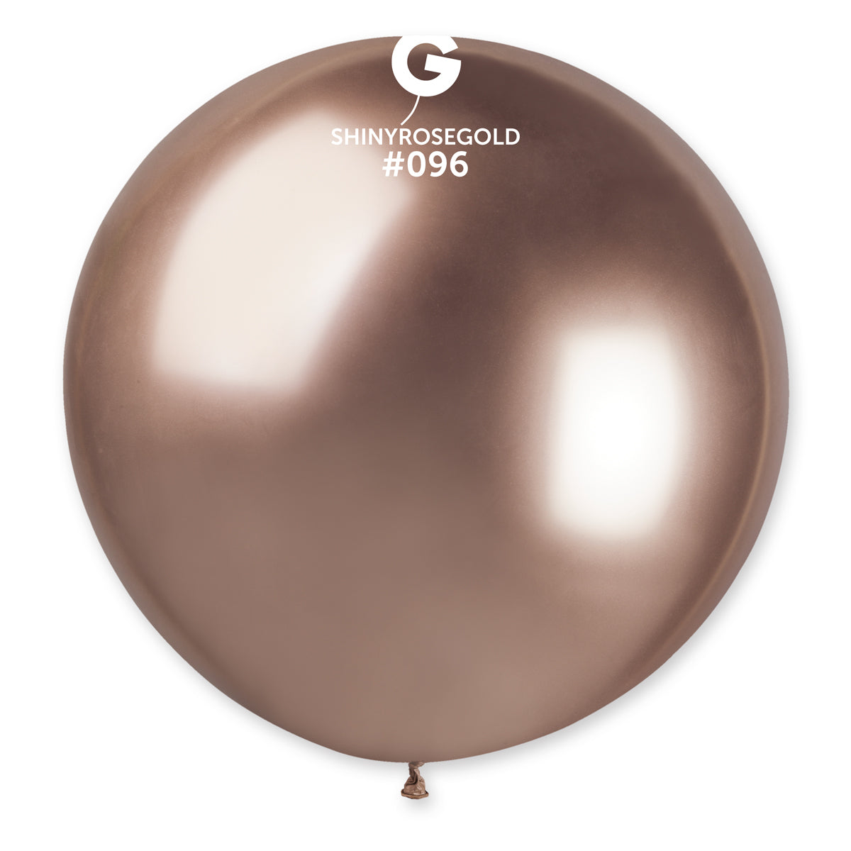 31" Gemar Latex Balloons (Pack of 1) Shiny Rose Gold – Bargain Balloons ...