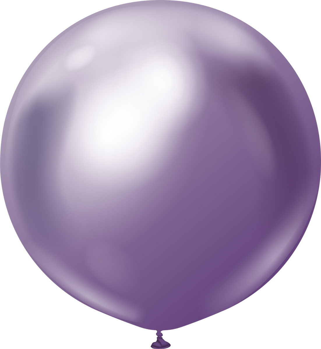 24" Kalisan Latex Balloons Mirror Violet (5 Per Bag)– Bargain Balloons ...