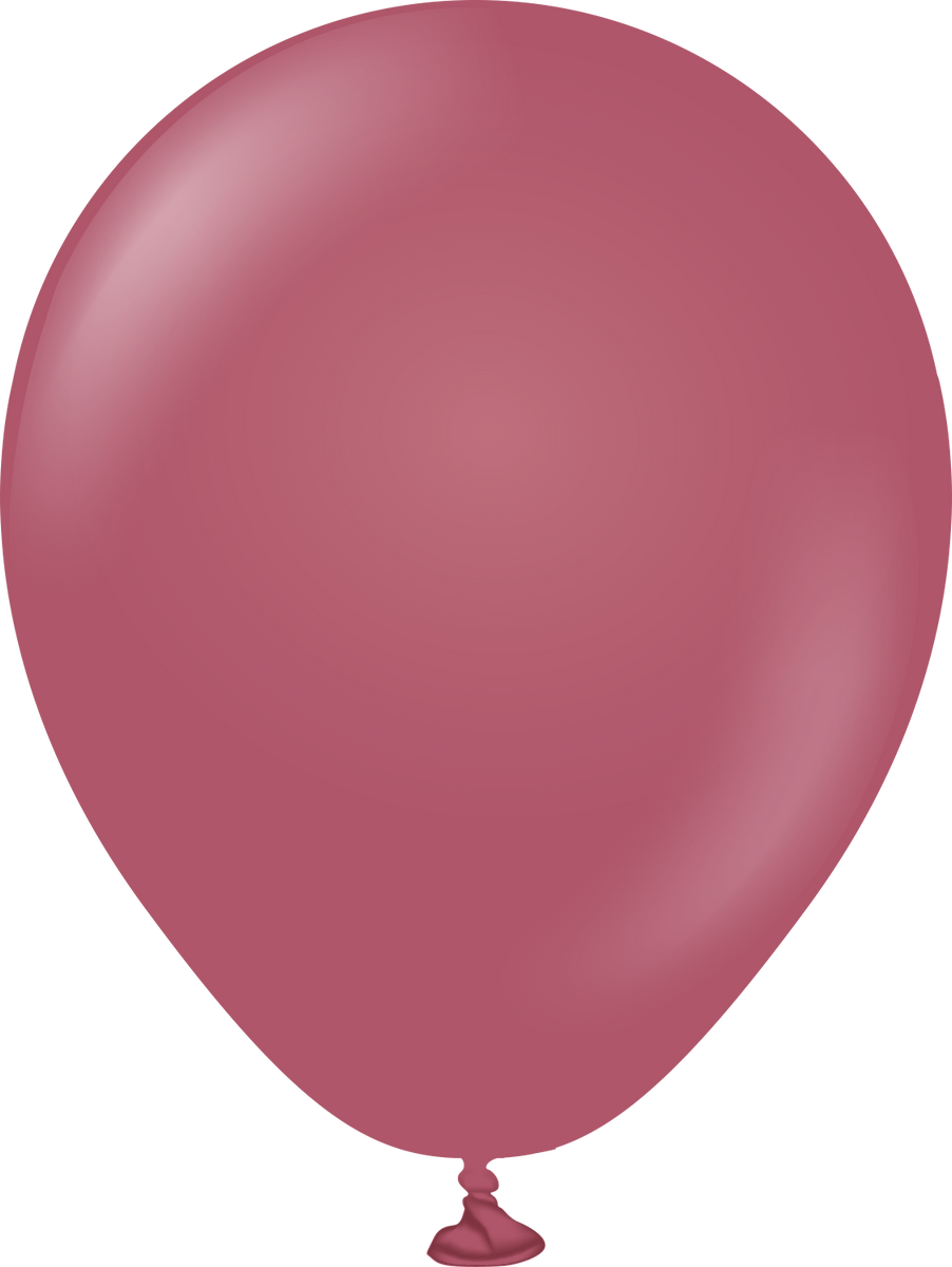 5" Kalisan Latex Balloons Retro Wild Berry (50 Per Bag) – Bargain ...
