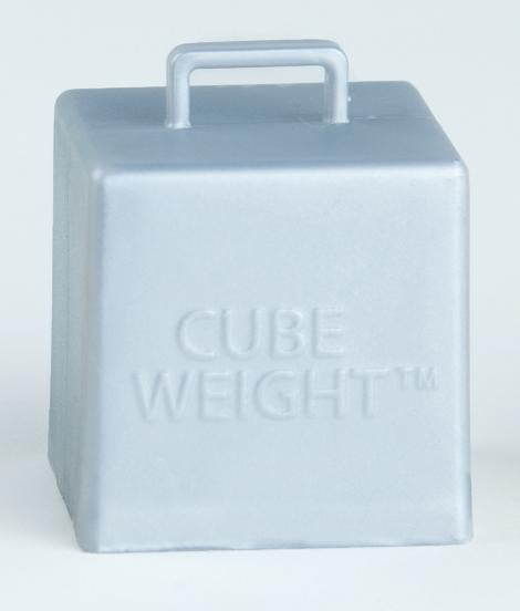 65 Gram Cube Balloon Weights Silver 10 Count – Bargain Balloons Canada